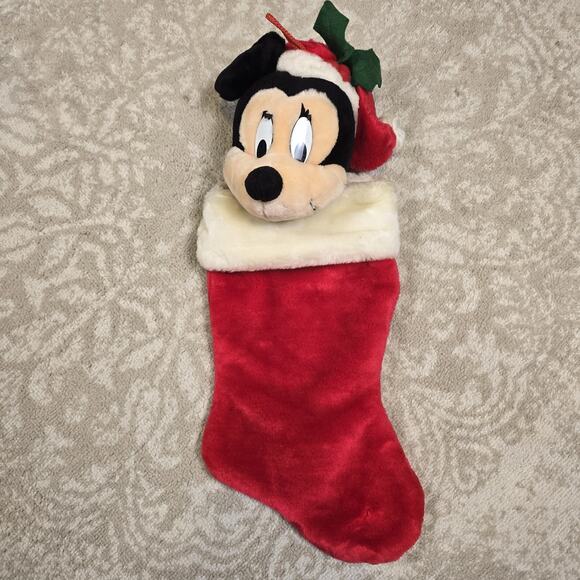 Santa'S Best | Holiday | Minnie Mouse Disney 3d Plush Christmas ...
